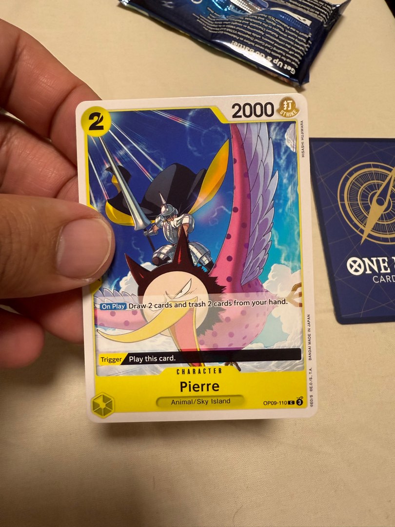 Pierre OP09-110 One Piece Emperors In The New World, Hobbies & Toys ...