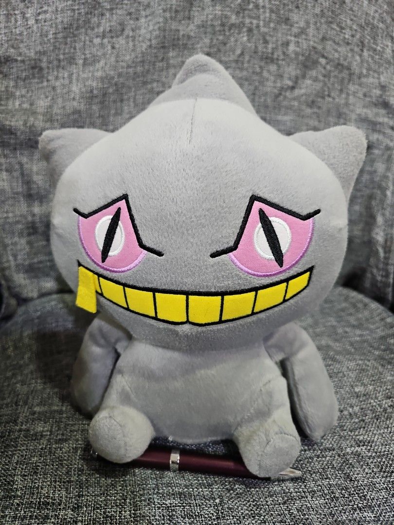 Pokemon Banette plush 28cm, Hobbies & Toys, Toys & Games on Carousell