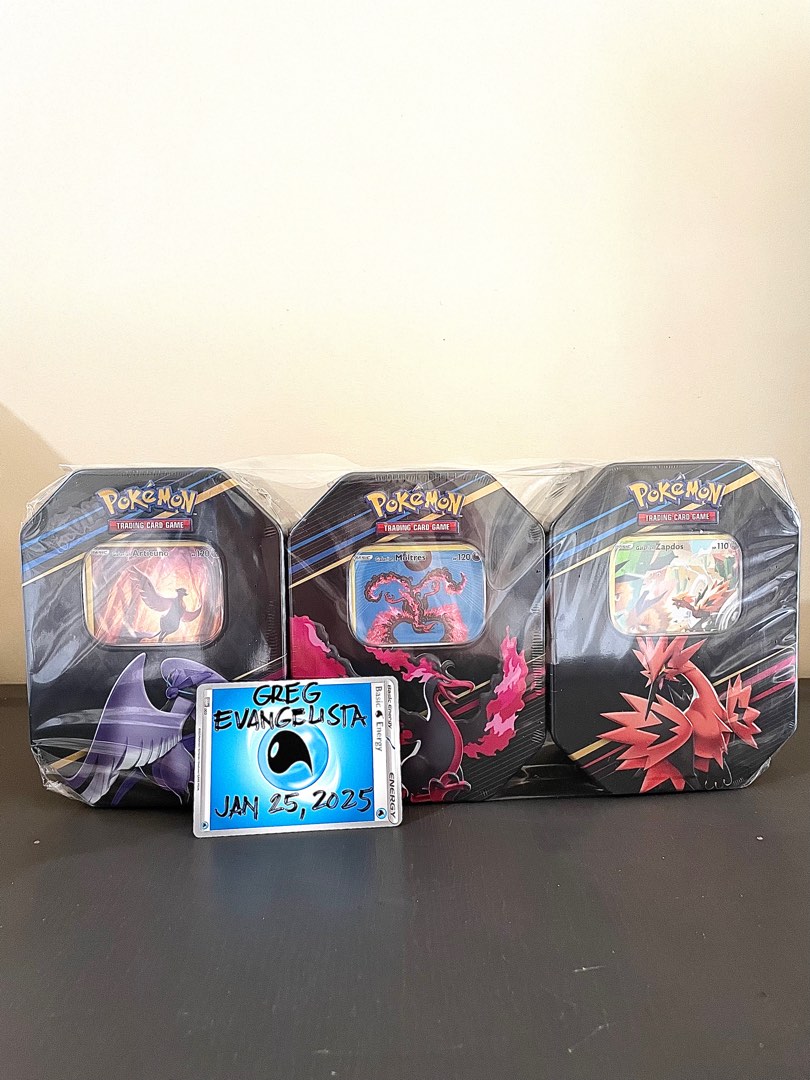 Pokemon Crown Zenith Tins, Hobbies & Toys, Toys & Games on Carousell