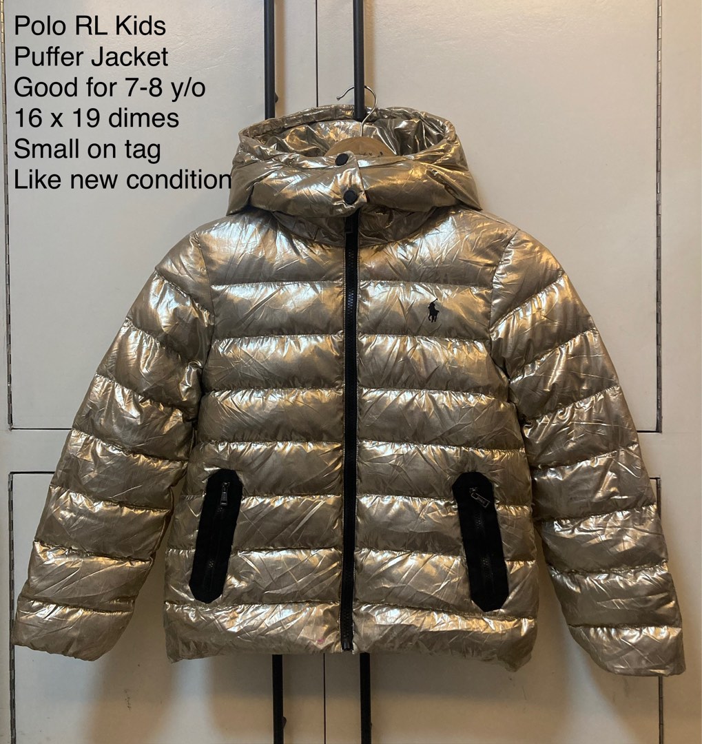 Polo RL Puffer Jacket for Kids, Babies & Kids, Babies & Kids Fashion on ...