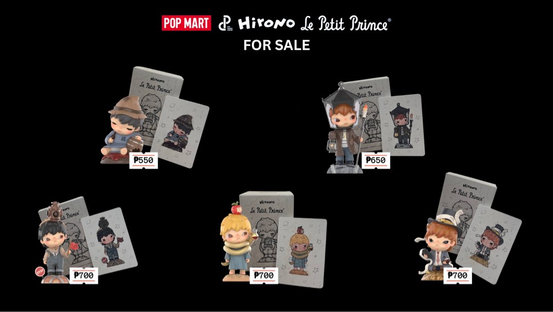 POP MART Hirono Le Petit Prince (LPP) series figurines (Switchman ...