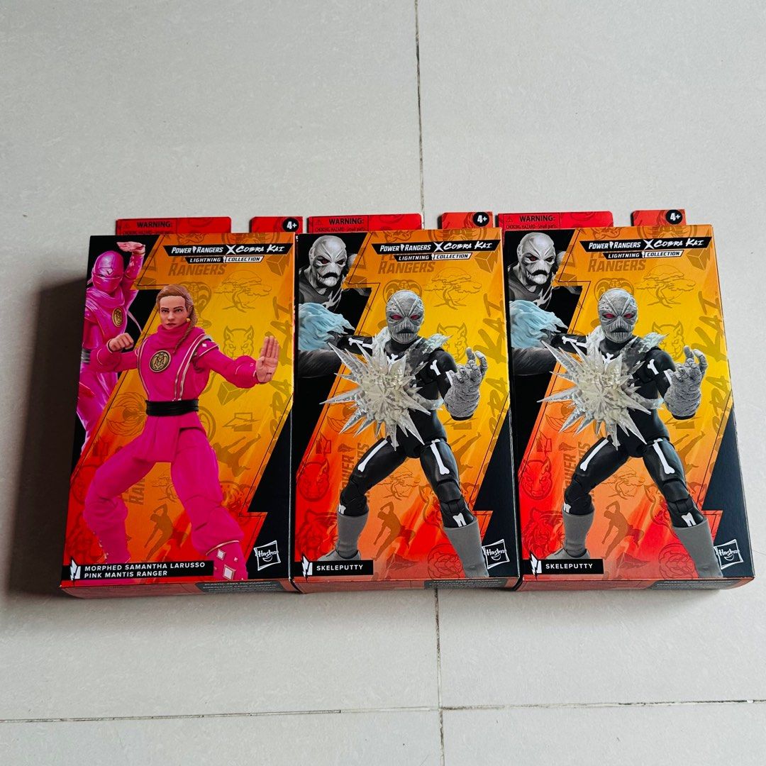 Power Ranger Lightning Collection X Cobra Kai set / Samantha Larusso ...