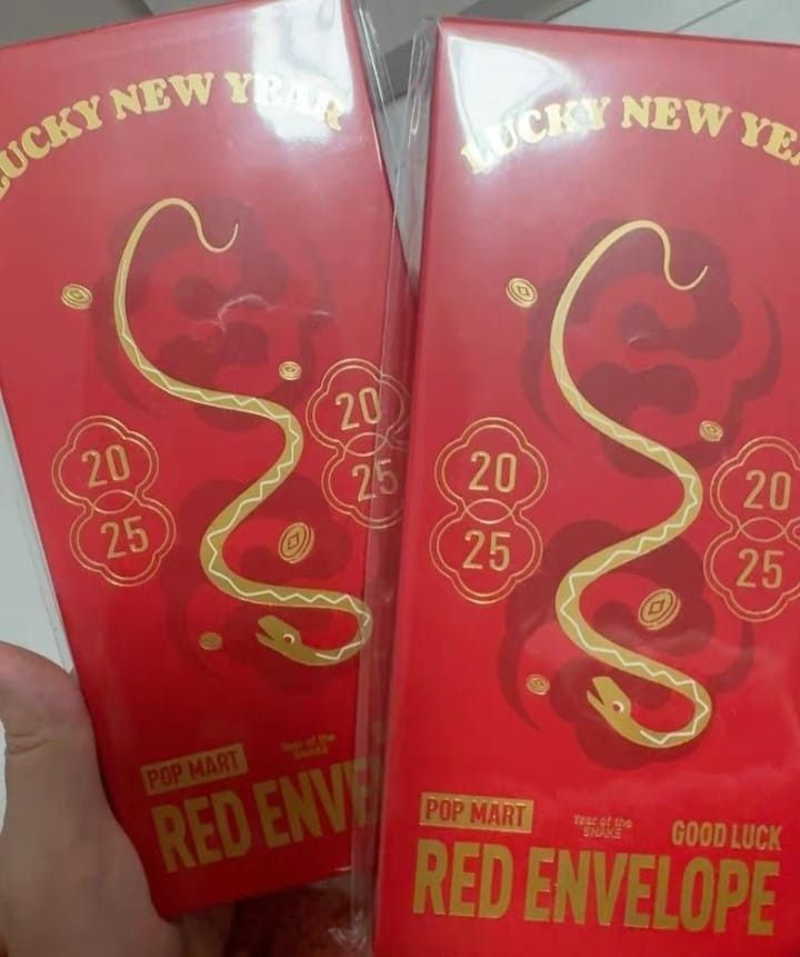 [Pre order] Pop Mart (international edition) 2025 red packet/angpow/ang ...