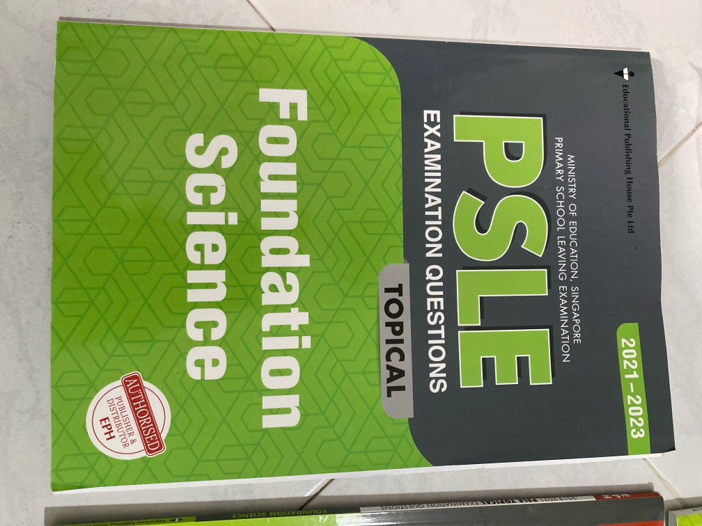 PSLE foundation science & test papers, Hobbies & Toys, Books ...