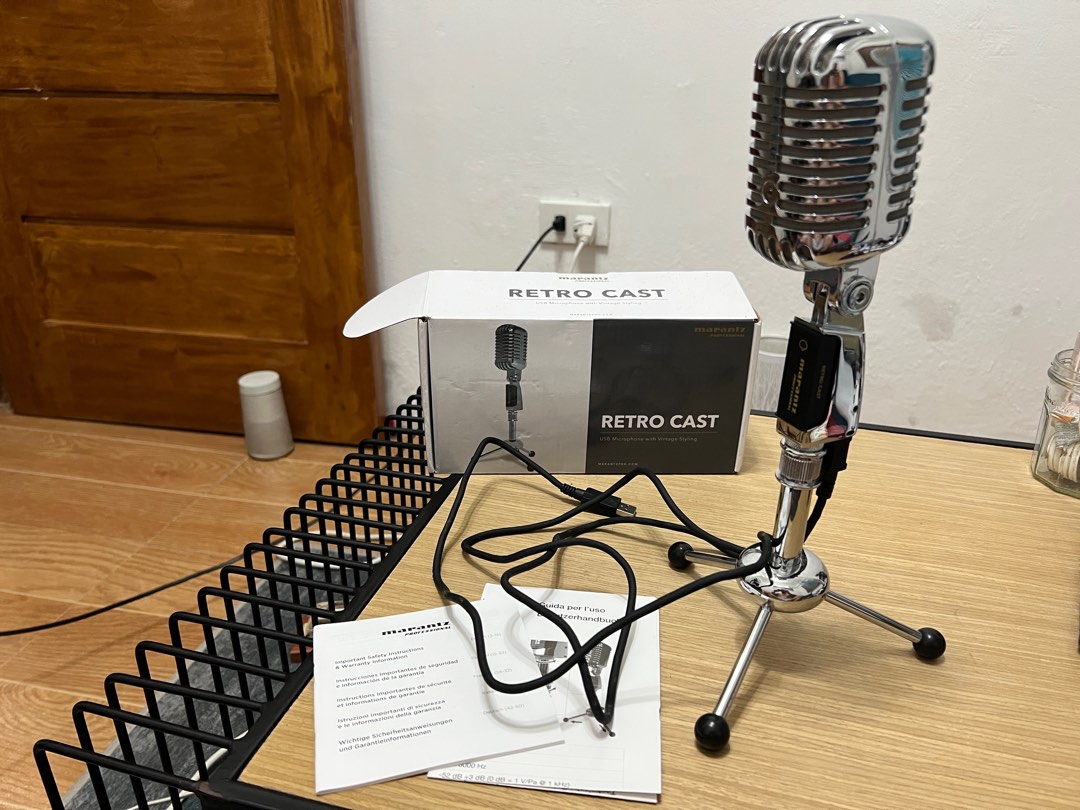 Retro cast marantz professional, Audio, Microphones on Carousell