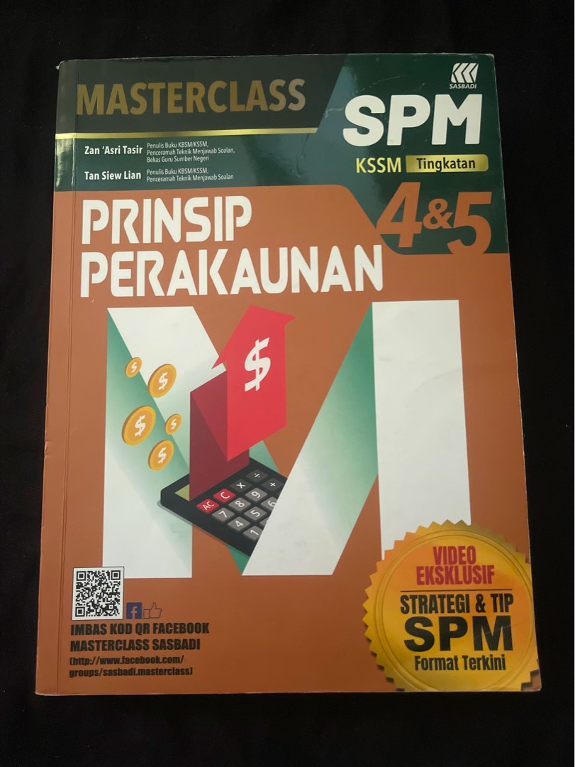 SASBADI Masterclass SPM Prinsip Perakaunan, Hobbies & Toys, Books ...