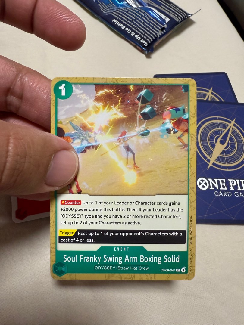 Soul Franky Swing Arm Boxing Solid OP09-041 One Piece Emperors In The ...