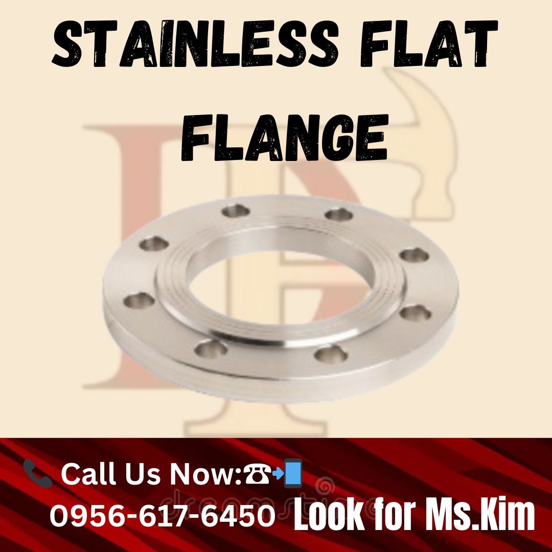 Stainless flat flange, Commercial & Industrial, Construction Tools ...