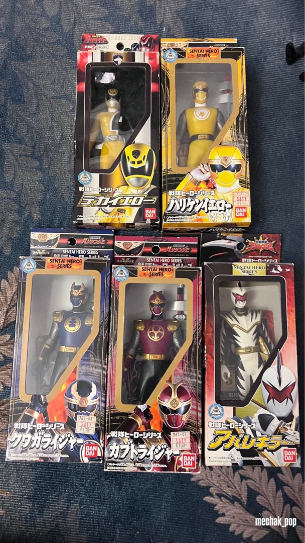 super sentai power rangers sofubi, Hobbies & Toys, Toys & Games on ...