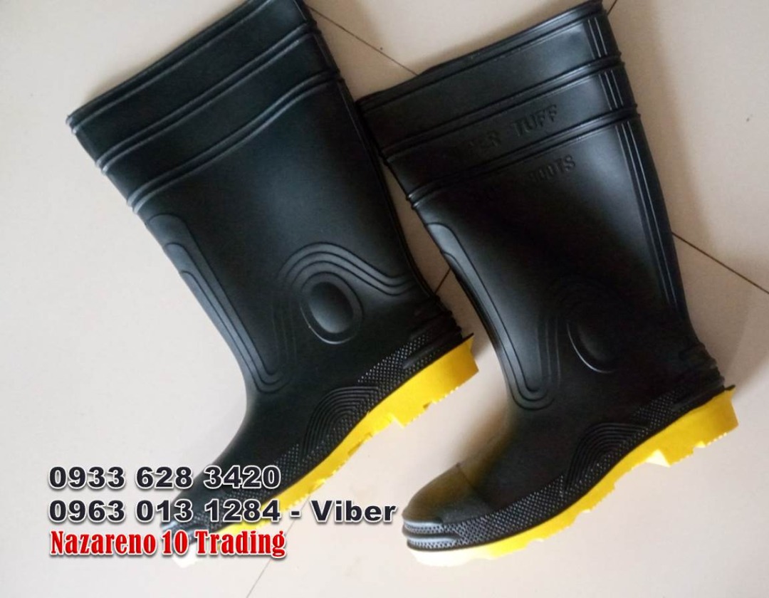 Super Tuff Safety Boots with Steel Toe, Looking For on Carousell