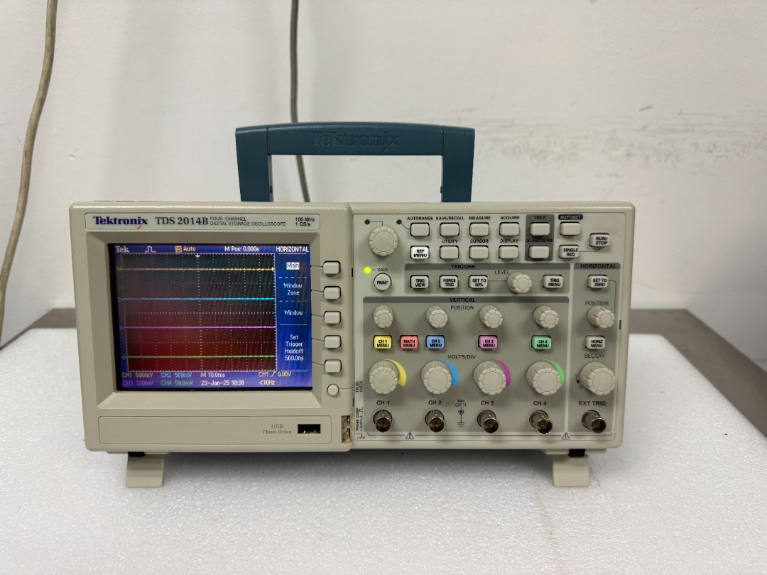 Tektronix TDS2014B 100MHz 1GS/s Four Channel Digital Storage ...