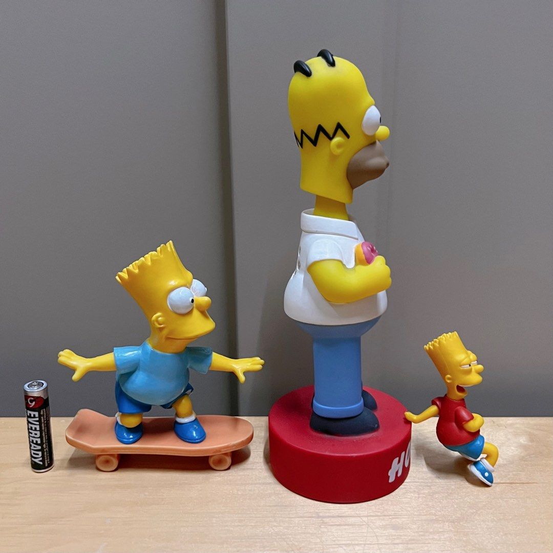 The Simpsons - Vintage FUNKO Homer Simpsons Donut Talking Bobble-Head ...
