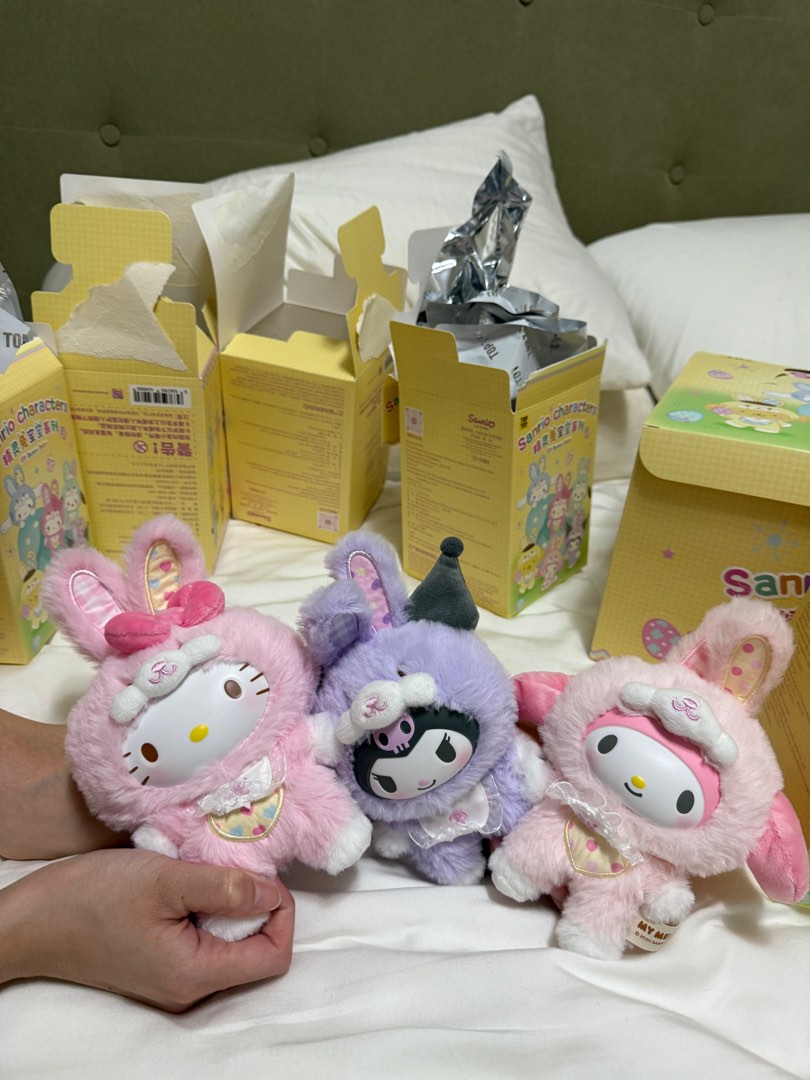 TOP TOY x SANRIO Elf Bunny Baby My Melody, Hello Kitty and Kuromi, Hobbies & Toys, Toys & Games ...