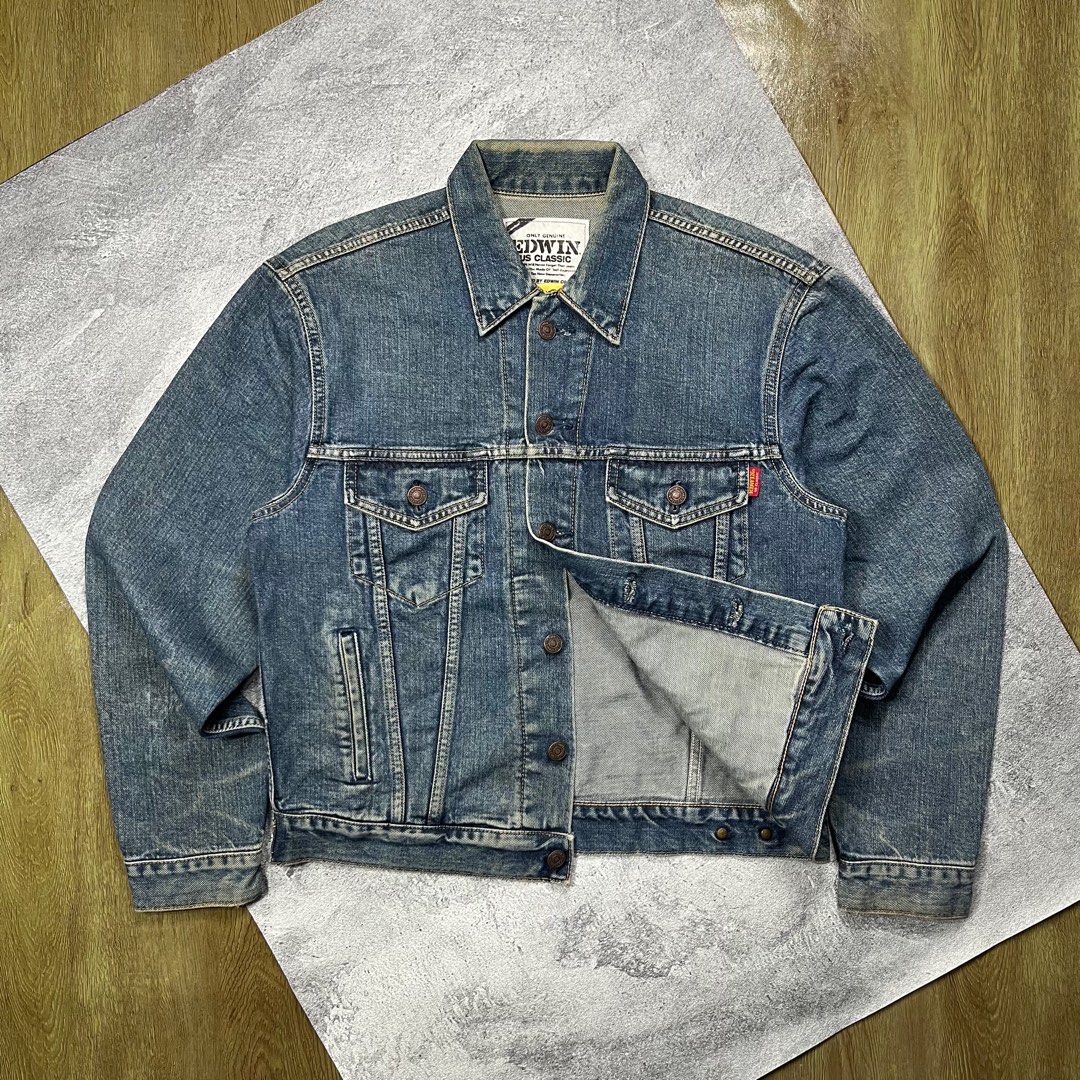 Trucker denim Edwin US Classic Jacket Denim Vintage Jaket Jeans bkn selvedge rawdenim tornado ...