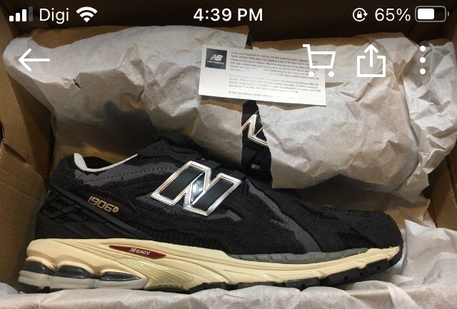 Sale 55% | UK5.5 NEW BALANCE 1906 PROTECTION PACK | M1906DD | BLACK ...