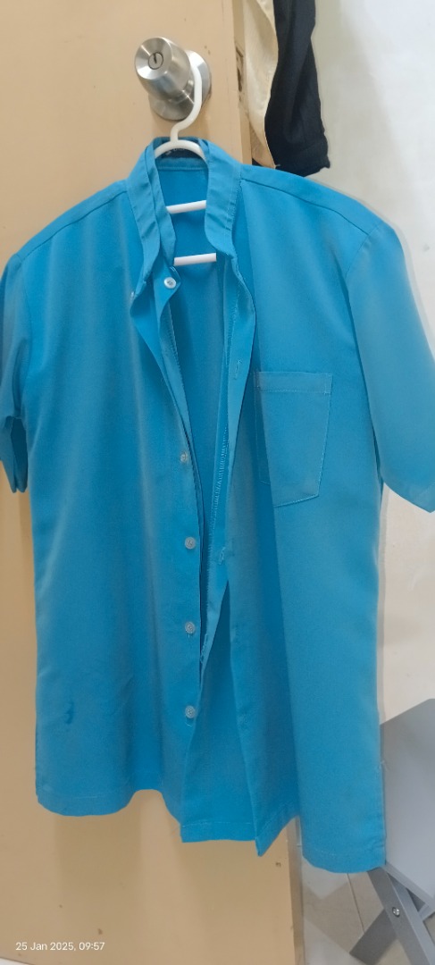 Uniform kafa penang (L), Men's Fashion, Tops & Sets, Formal Shirts on ...