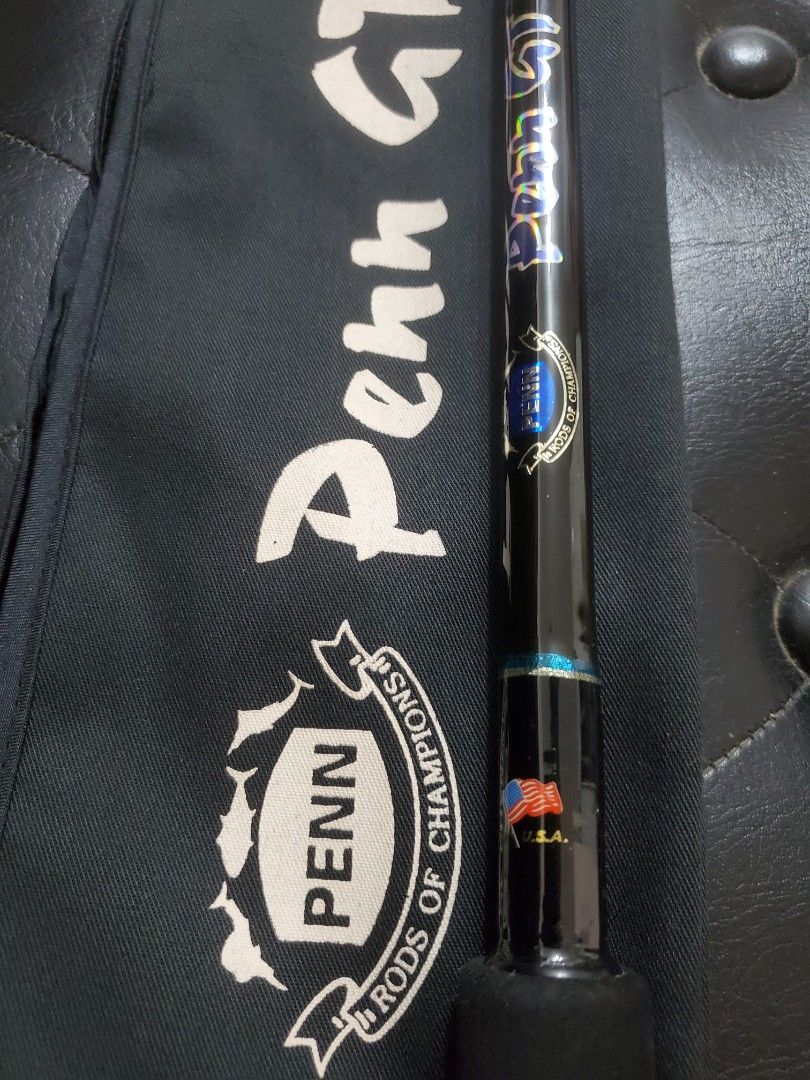 近全新/美國製/USA-PENN champions of rods GT POWER GTP6700，有原廠(超硬)竿筒及竿袋，係最頂級 ...
