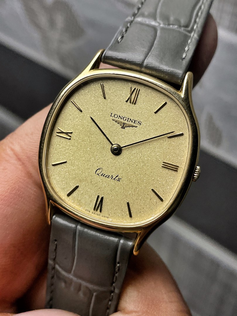(RESERVED) Very Rare Longines Champagne Sparkle Dial | Gold Plated ...