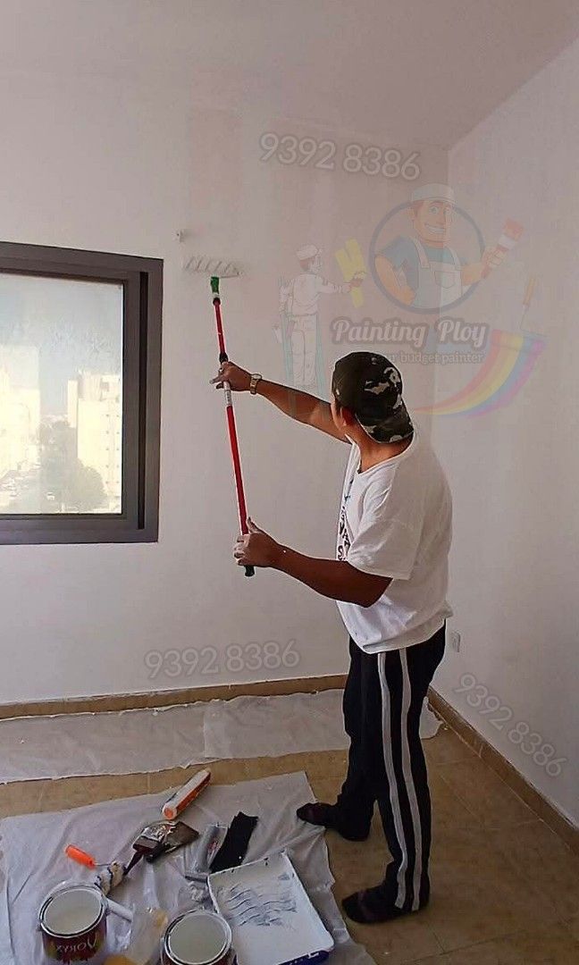 Whole House Painting /cheap Painting Service /4 room flat painting /5 ...