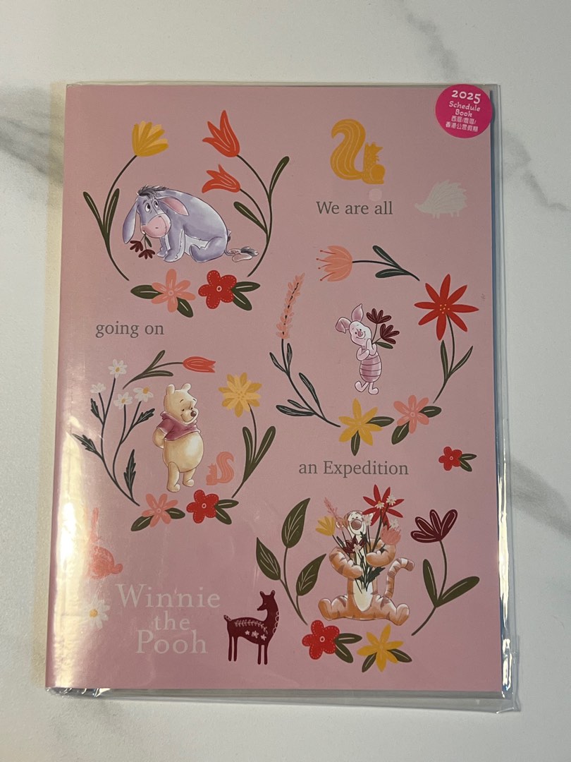Winnie the Pooh Schedule book, 其他, 其他 - Carousell