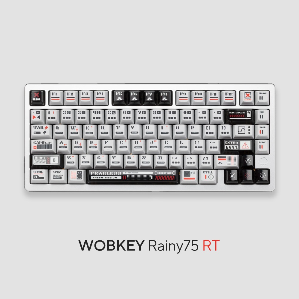 WOBKEY Rainy75 RT Hall Effect Custom Gaming Keyboard, Computers & Tech ...
