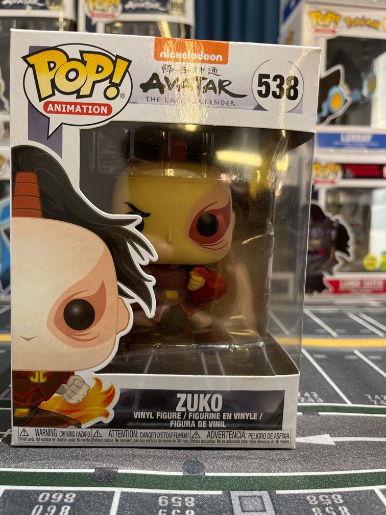 Zuko ( avatar the last airbender ) Funko pop, Hobbies & Toys, Toys ...