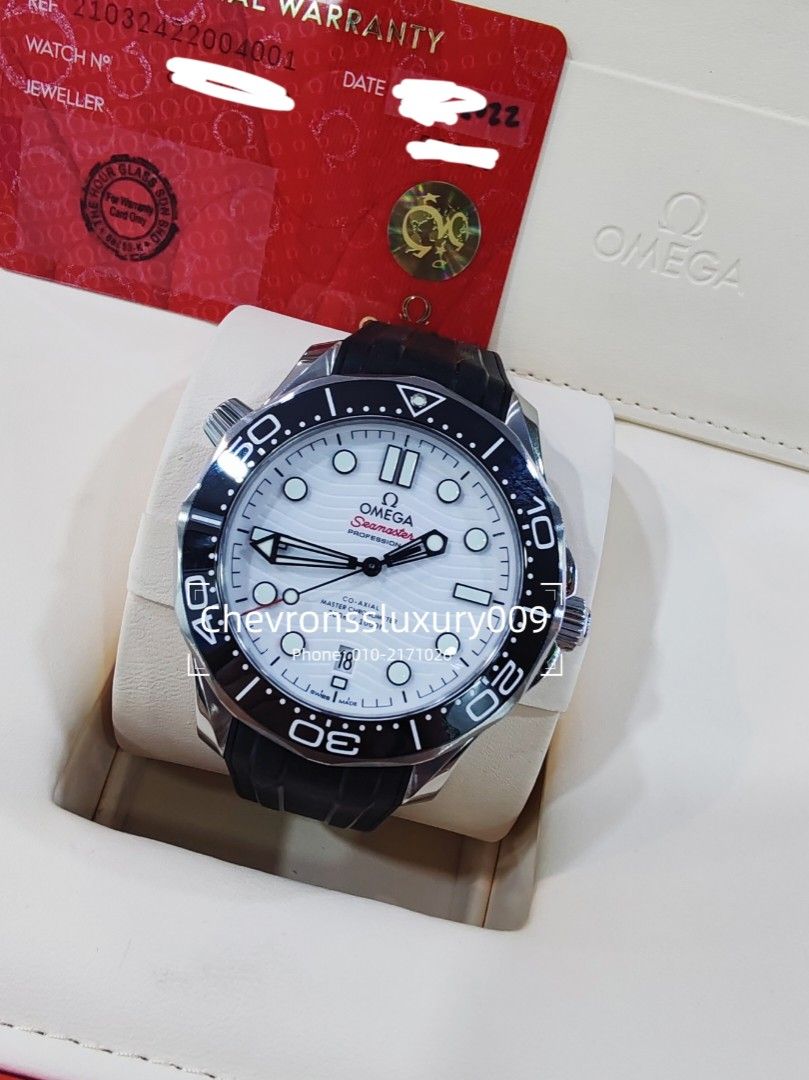 2022 OMEGA SEAMASTER DIVER 300M CO-AXIAL 42MM AUTOMATIC WATCH -FULL SET ...