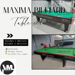 Maxima 8 For Sale | Billiards and Bowling | Carousell Philippines