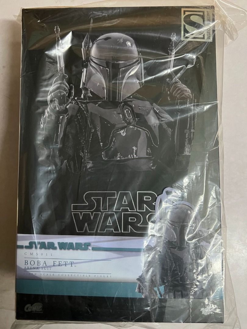 二手 有盒齊件 Hottoys Hot Toys CMS011 Star Wars Boba Fett (Arena Suit) Toy ...
