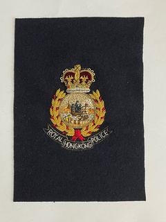 皇家香港警察 職級章 階級章 徽章 皇冠頭 金屬 非刺繡 有收藏價值 前朝 1997 回歸前 RHKP Royal Hong Kong ...