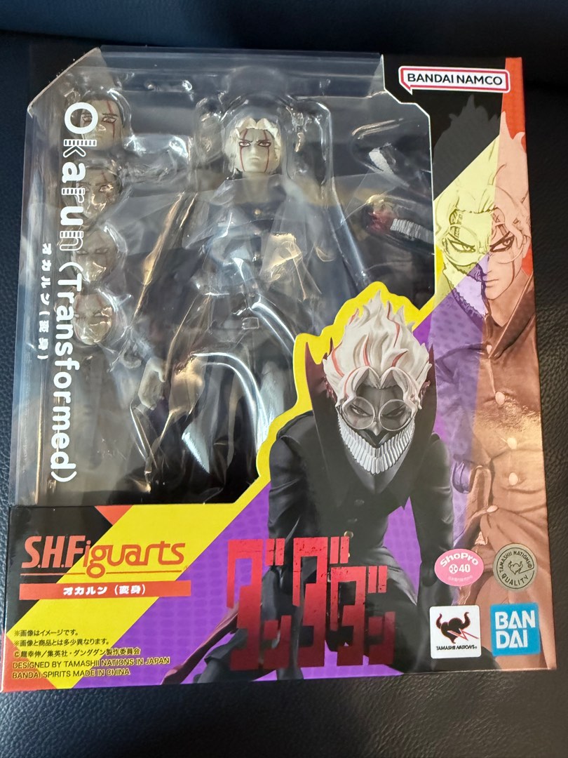 全新 Bandai SHF Dandadan Okarun Transformed 膽大黨 高倉健 變身 綾瀨桃 高速婆婆 厄卡倫 變身 ...