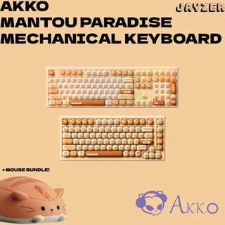 (FREE MOUSE) Akko Mantou Paradise Keyboard - FREE MOUSE + KEYCAPS ...