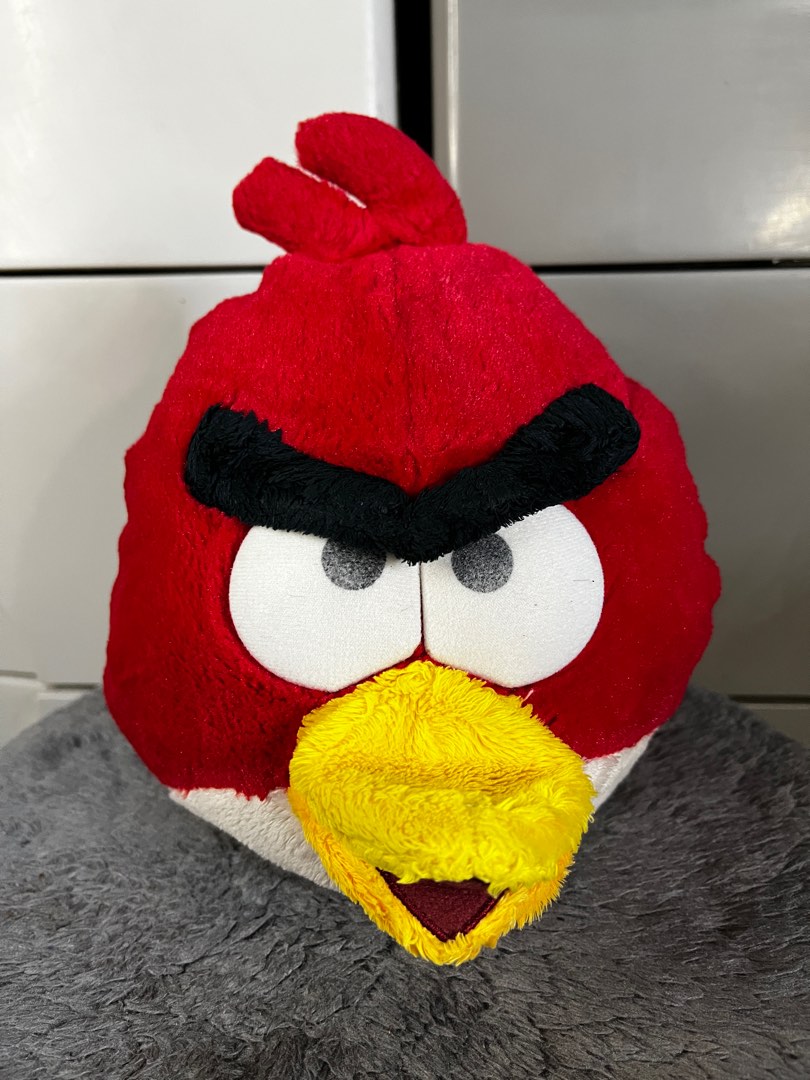 Angry Birds Rovio Red Bird Biggie Plush/Stufftoy, Hobbies & Toys ...