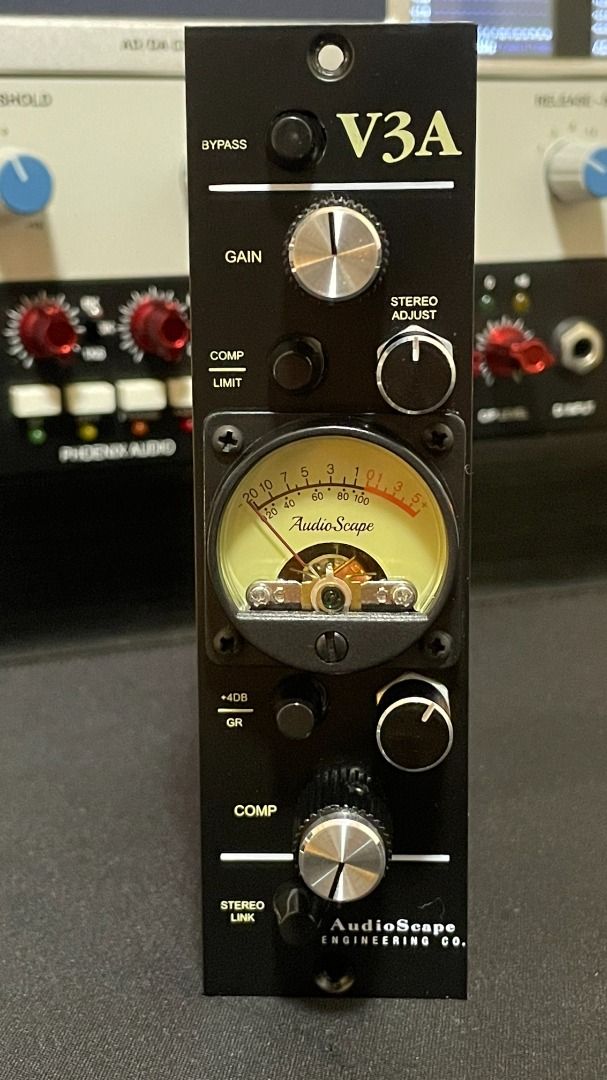 AudioScape Engineering V3A - 500 Series Leveling Amplifier (LA3A Clone ...