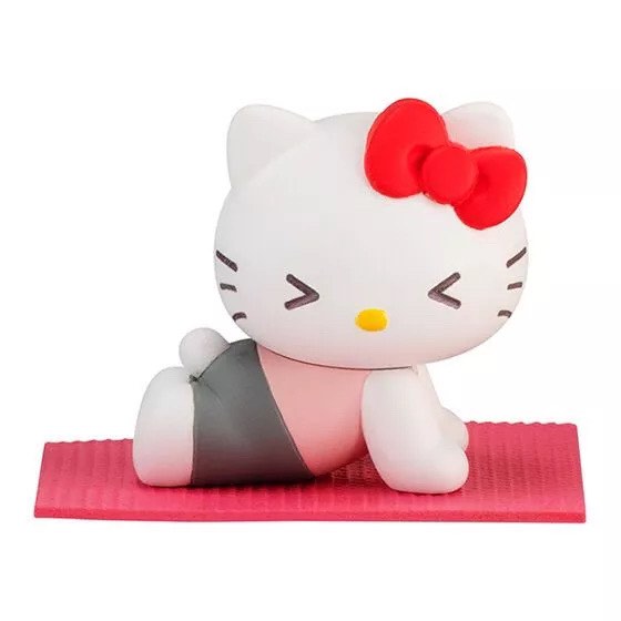 (Bandai) Hello Kitty Everybody Yoga Gashapon, Hobbies & Toys, Toys ...