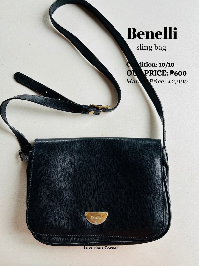 Benelli Sling Bag, Women's Fashion, Bags & Wallets, Cross-body Bags on ...