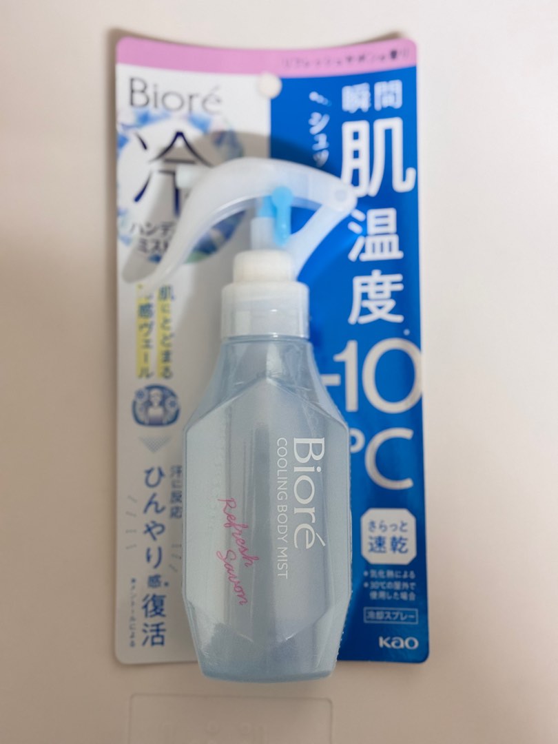 BIORE Cooling Mist, Beauty & Personal Care, Face, Face Care on Carousell