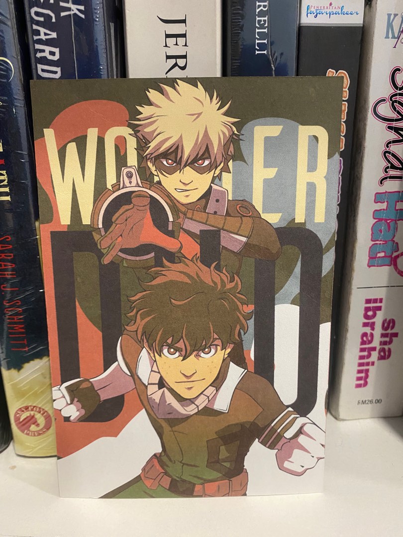 BNHA Midoriya and Bakugou Print, Hobbies & Toys, Stationery & Craft ...