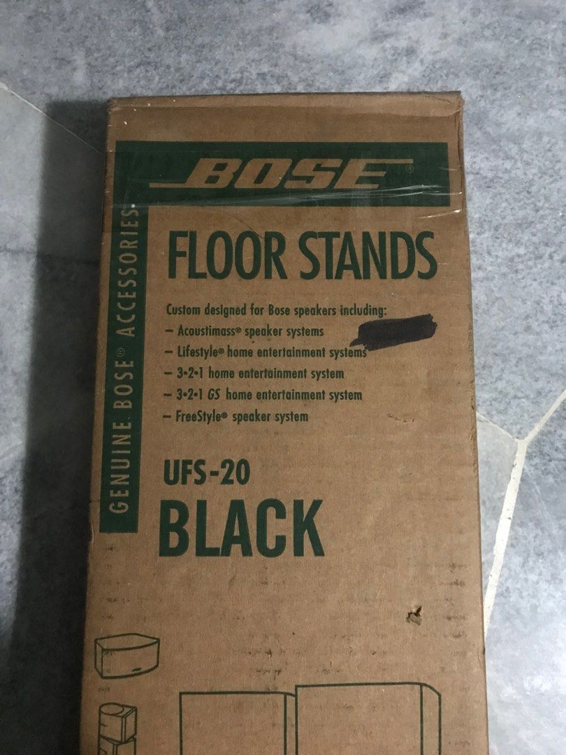 Bose Acoustimass Lifestyle Home Theater Cube Speaker Floor Stand In ...