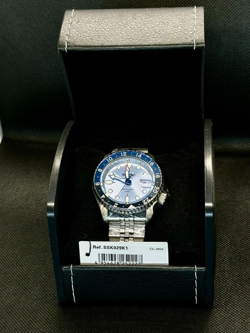 Brandnew LIMITED EDITION Seiko SKX Series GMT SSK029 ICE BLUE, Luxury ...