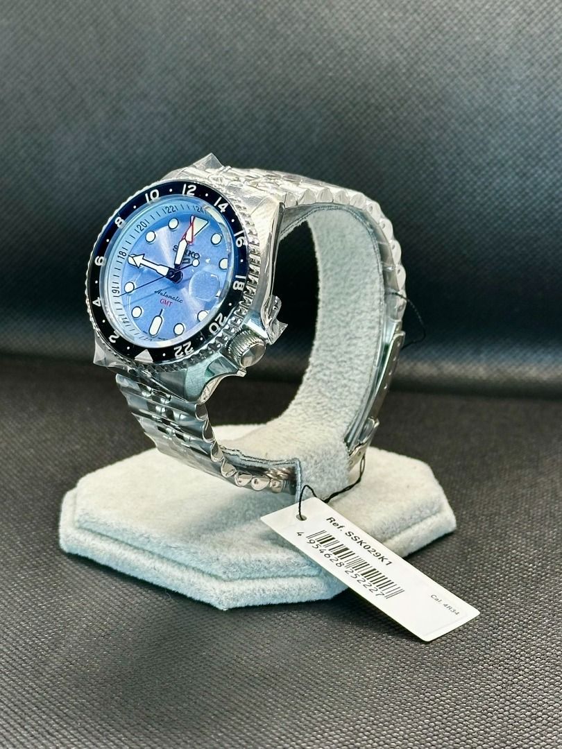 Brandnew LIMITED EDITION Seiko SKX Series GMT SSK029 ICE BLUE, Luxury ...