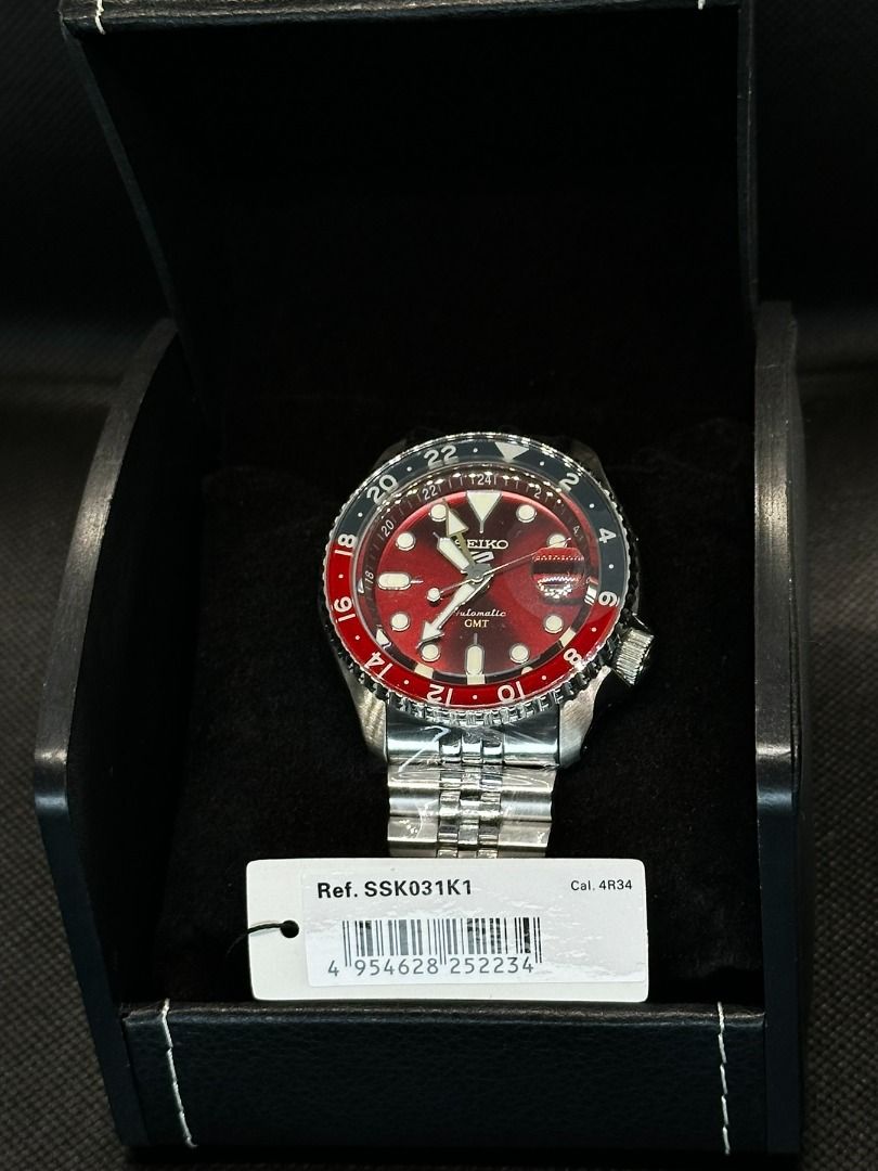 Brandnew LIMITED EDITION Seiko SKX Series GMT SSK031 PASSION RED ...