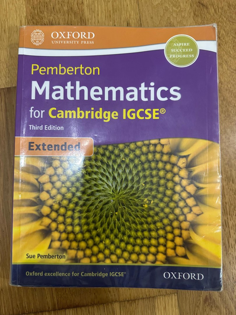 Cambridge IGCSE extended math textbook third edition, Hobbies & Toys ...