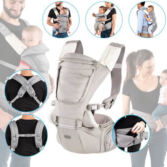 Chicco hip seat carrie hazelwood color, Babies & Kids, Going Out, Carriers & Slings on Carousell