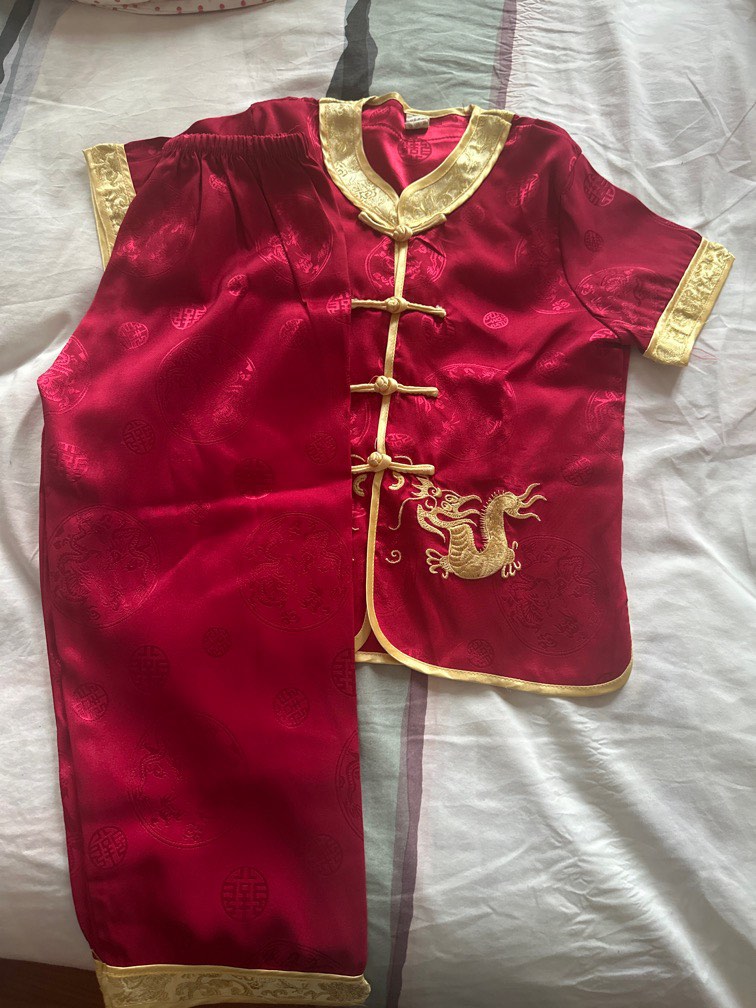 Chinese New Year (CNY)Costume, Babies & Kids, Babies & Kids Fashion on ...