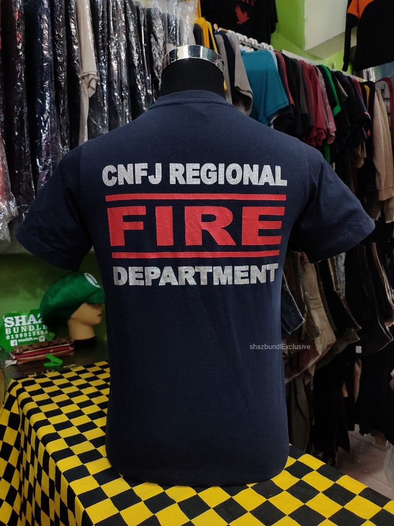 CNFJ REGIONAL FIRE DEPARTMENT, Men's Fashion, Tops & Sets, Tshirts ...