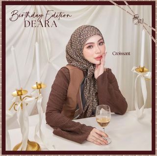 Deara Birthday Edition 2.0 (new), Women's Fashion, Muslimah Fashion ...
