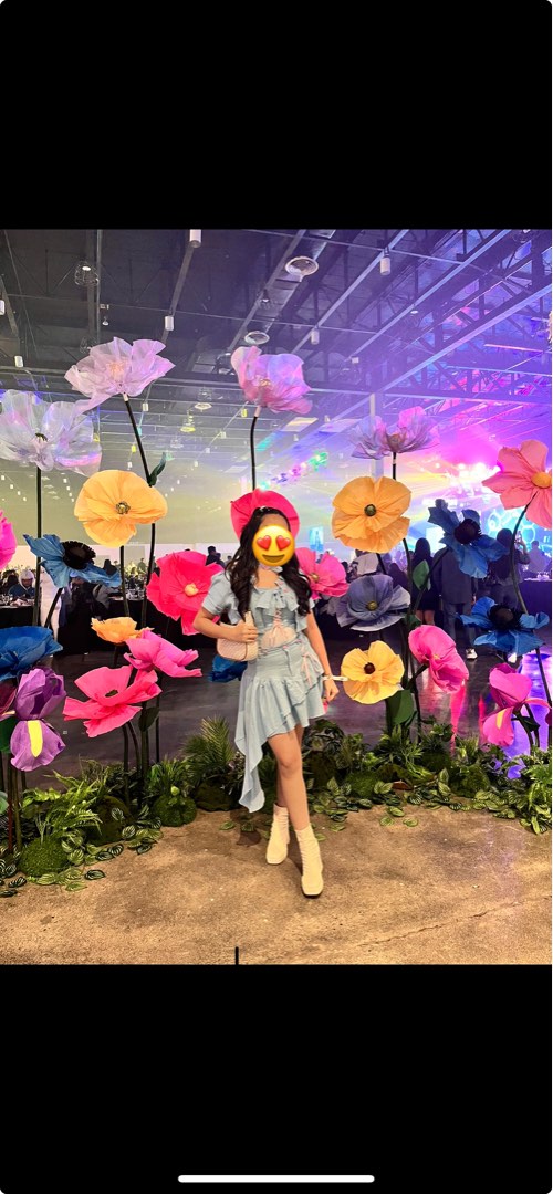 Denim Outfit Set (Medium) - Kpop / Bini Inspired, Women's Fashion ...