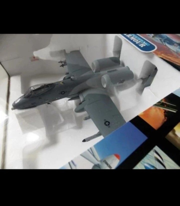 Die Cast Fighter Jet Franklin Mint Precision Models Armour Collection Thunderbolt A10 Warthog ...