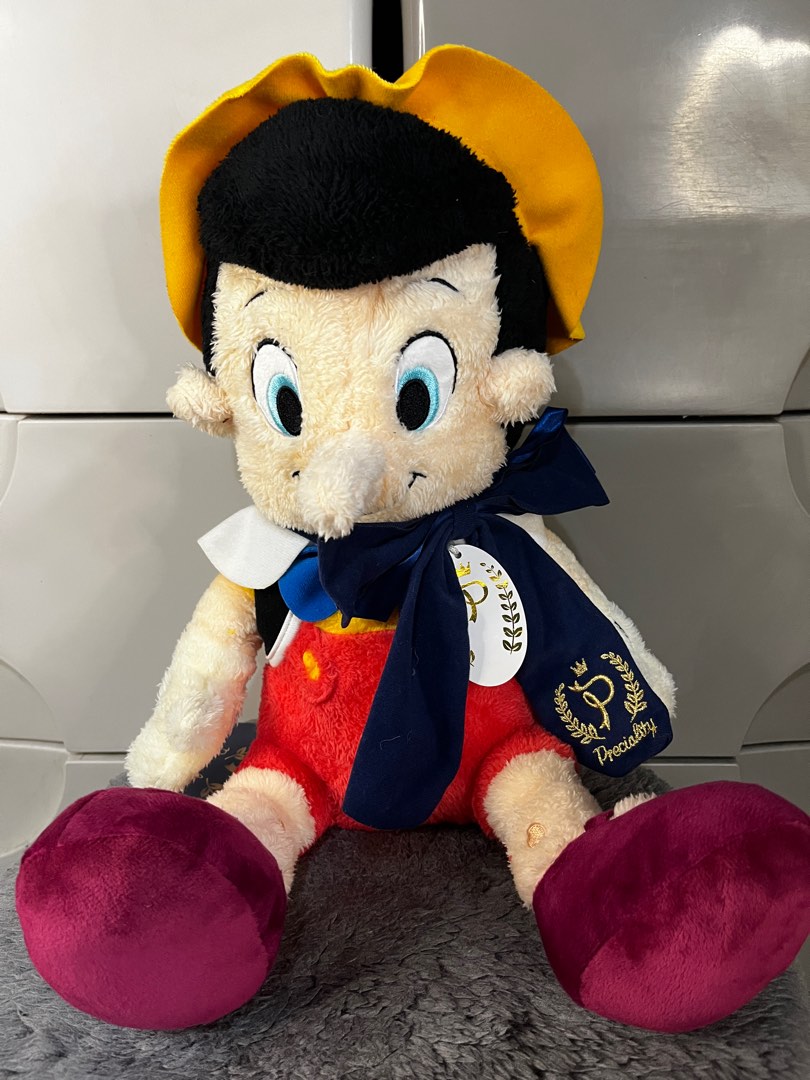 Disney Classic Pinocchio Preciality Rare Plush/Stufftoy, Hobbies & Toys ...